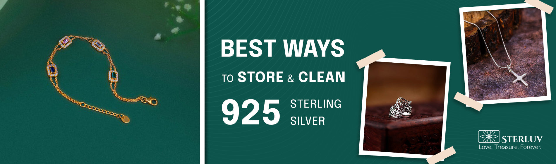 Best Ways to Store and Clean 925 Sterling Silver – Sterluv
