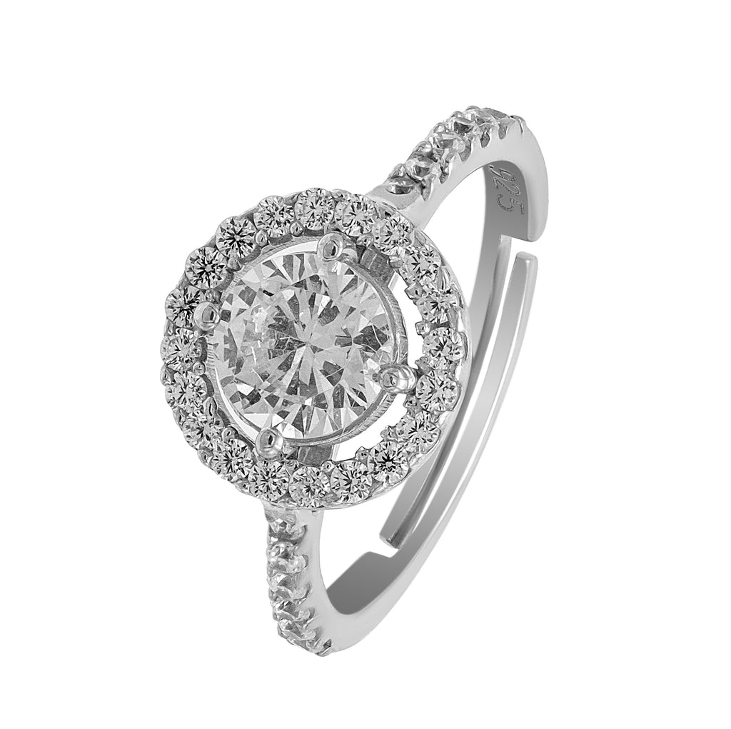 Radiant Sun Gem-Studded Adjustable Ring – Sterluv