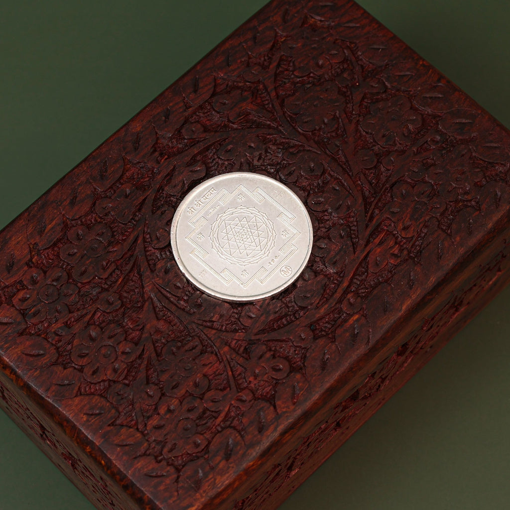 Yantra Grace Silver Token - 20 g – Sterluv